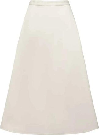 Moncler Baumwoll-Midirock - - Skirts - Damen - Beige - 4XS
