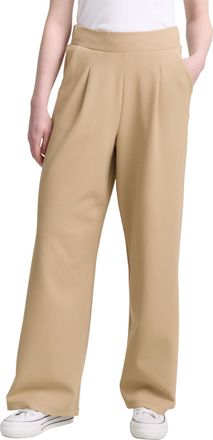 Tom Tailor Damen 1047944 Wide Leg Hose, 35091-Tan Brown, XXL