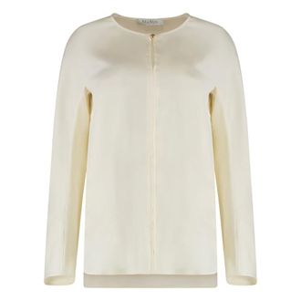Max Mara Femme, Blouses et Chemises, Beige, Taille: 40 FR Mitico Blouse