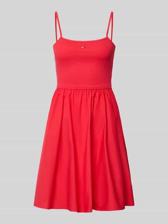 Tommy Jeans Tailliertes Freizeitkleid aus reiner Baumwolle