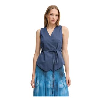 Sandro Ferrone Damen, Jacken, Blau, SGr&ouml;&szlig;e