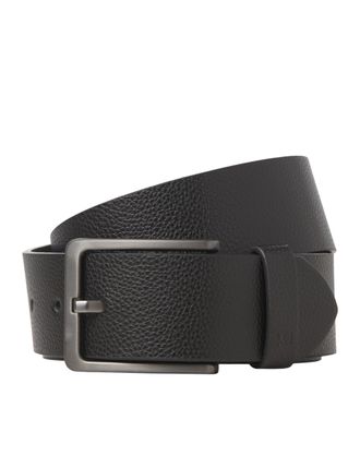 Jack & Jones Herren JACMIKA BELT Synthetikg&uuml;rtel 12250342,Schwarz,95