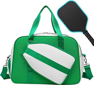 Generic Pickleball Schl&auml;gertasche, Sporttasche f&uuml;r Pickleball mit Schuhfach, gro&szlig;e Kapazit&auml;t zur Aufbewahrung von Paletten, Umh&auml;ngetasche f&uuml;r Fitnessstudio, R