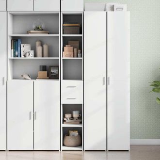 vidaXL vidaXL Highboard Wei&szlig; 30x42,5x185 cm Holzwerkstoff