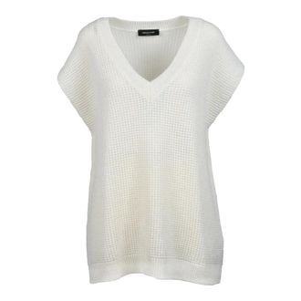 Fabiana Filippi Mohair Wollmischung Strickpullover - - Knitwear - Damen - Wei&szlig; - M
