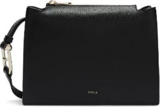 Furla Femme, Sacs, Noir, Taille: ONE Size Sac bandouli&egrave;re Nuvola S