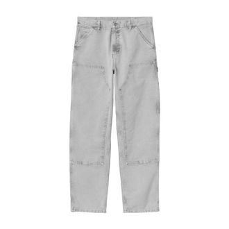Carhartt Work in Progress Graue Denim Doppelknie Jeans - - Jeans - Herren - Blau - W29