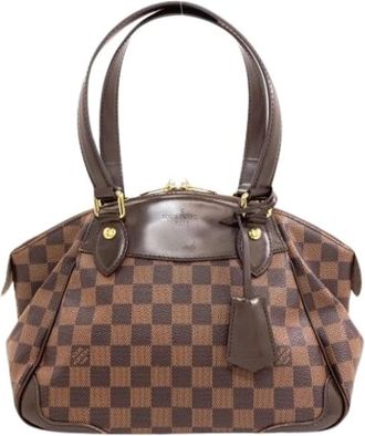 Louis Vuitton Pre-owned Damier Canvas Handbag - - Pre-owned - Damen - Braun - ONE SIZE