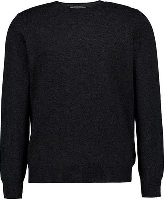 Gran Sasso Herren Pullover grau unifarben