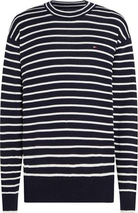Tommy Hilfiger Herren Pullover mit Breton-Streifen