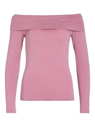 Vila VIOSATA L/S Off Shoulder TOP