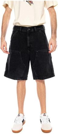 Carhartt Work in Progress Homme, Shorts, Noir, Taille: W28 Double Knee Short