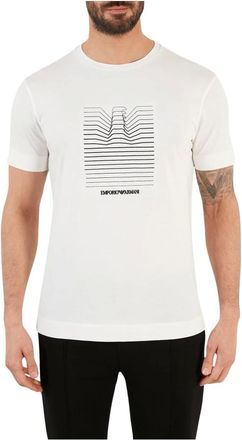 Emporio Armani T-shirt - Homme - Tops - Blanc - Taille: XS