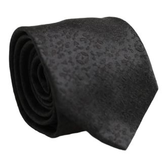 Dolce & Gabbana Seidenhalstuch mit Wirbelmuster- verstellbar - - Accessories - Herren - Schwarzk - ONE SIZE