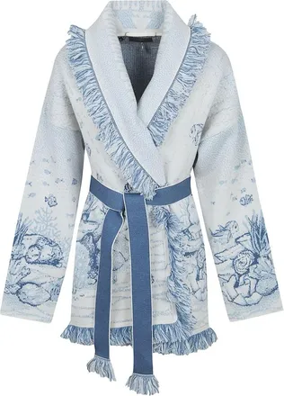 Alanui Femme, Pulls, Multicolore, Taille: 42 FR Deep In The Ocean Cardigan