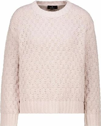 Monari Rundhals-Strickware - - Knitwear - Damen - Rosa - XL