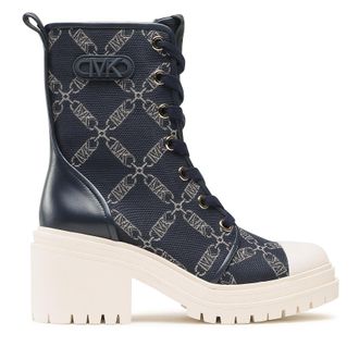 Michael Kors Schn&uuml;rschuhe MICHAEL Michael Kors Hanley Bootie 40F3HYME6Y Dunkelblau