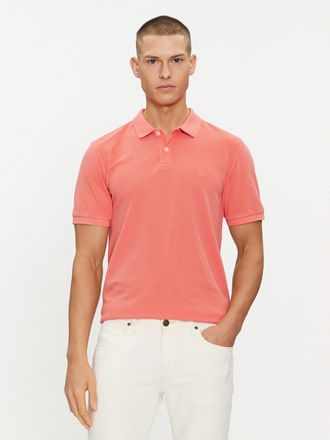 Lee Poloshirt 112349955 Rot Regular Fit