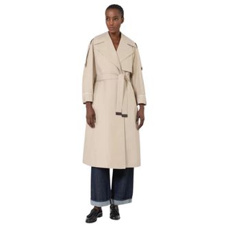 Max Mara Mtcutrench Trenchcoat - - Coats - Damen - Grau - XS