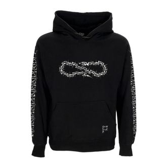 PROPAGANDA Schwarzer leichter Hoodie mit Schlangenlogo - - Sweatshirts & Hoodies - Herren - Schwarzk - L