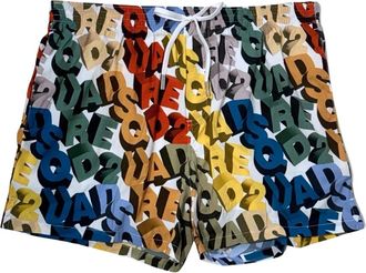 Dsquared2 Homme, Maillots de bain, Multicolore, Taille: S Boxer Midi