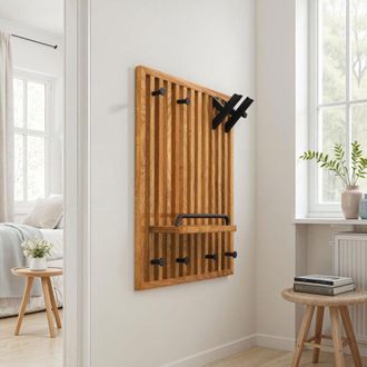 M&S Collection Porte manteau 50x20x60cm naturel