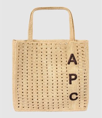 A.P.C. Tote June Naturel/Marron