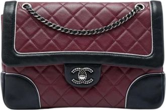 Chanel Pre-owned Sac bandouli&egrave;re matelass&eacute; vintage - Femme - Pre-owned - Rouge - Taille: ONE Size