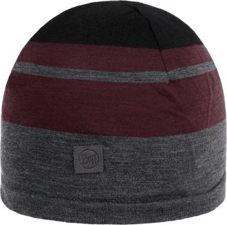 Buff Merino Move Beanie 1302219991000, Womens,Mens Beannie, Black, One Size EU