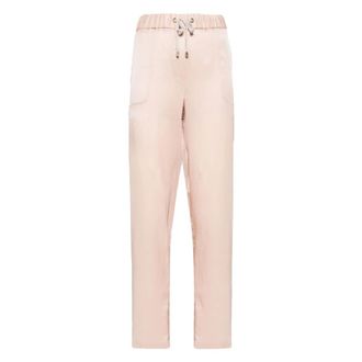 Lorena Antoniazzi L&auml;ssige rosafarbene Hose - - Trousers - Damen - Rosa - XS
