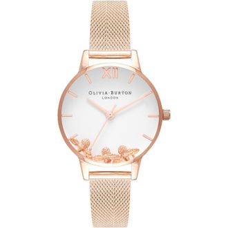 Olivia Burton Damenuhr Quarz Roségold