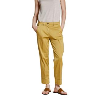 Mason's New York Carrot Chino Pants - - Trousers - Damen - Gelb - XL