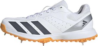 adidas Herren Howzat Spike, FTWR White/Aurora Onix/Lucid Tangerine, 44 2/3 EU