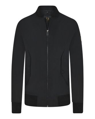 Belstaff Glatter Blouson Carrier mit Logo-Patch am Arm in