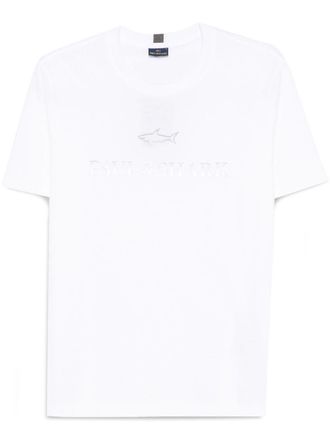 Paul & Shark t-shirt Save The Sea - Blanc