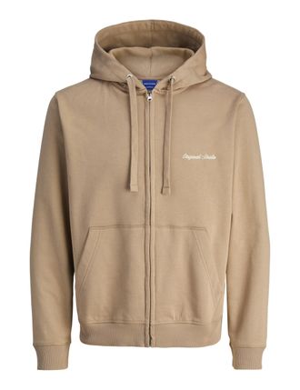 Jack & Jones Jornorrebro Emb Sweat Zip Hood Noos