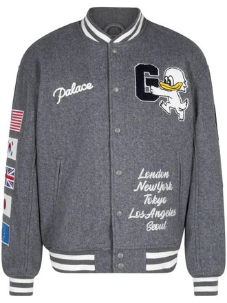 Palace x Gap veste teddy - Gris