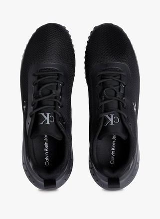 Calvin Klein Mesh -Turnschuhe - schwarz