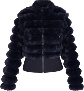 Faina Jacke Frauen Marine