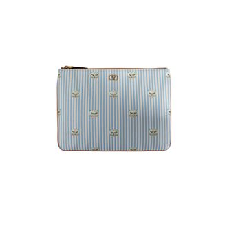 Valentino Garavani Printed Leather Pouch