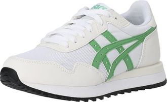 Asics Femme Tiger Runner II Sneaker, White/Bamboo, 37.5 EU