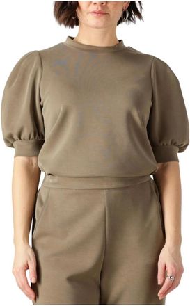 Notre-V Damen, Blusen & Hemden, Braun, XSGr&ouml;&szlig;e