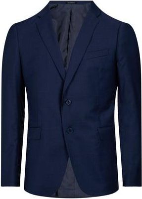 Emporio Armani Blazer droit en laine vierge