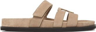 Tory Burch Pantoletten Tory Burch Ines Sport Slide 163481 Hellbraun