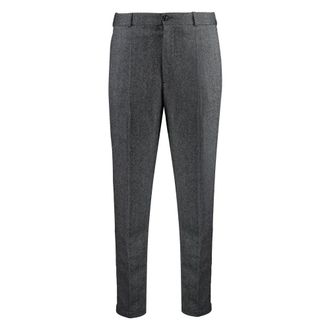 Moncler Wollmischung Hose - - Trousers - Herren - Schwarzk - L
