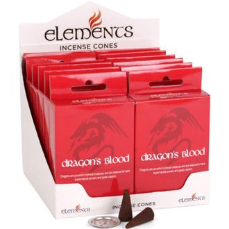 Jones Home & Gift Incense - 12 Packs of Elements Dragons Blood Incense Cones