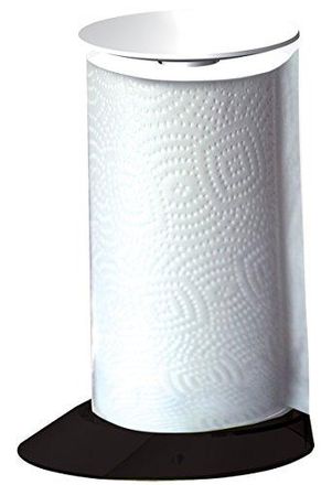 Bugatti Bugatti Glamour Papierrollenhalter (H28cm x 19 cm Durchmesser, Schwarz)