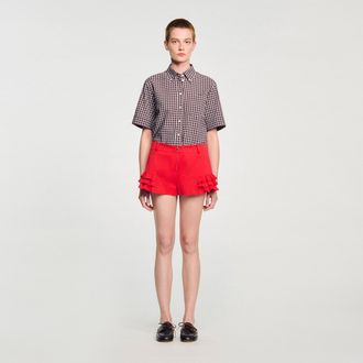 Sandro Short à volants