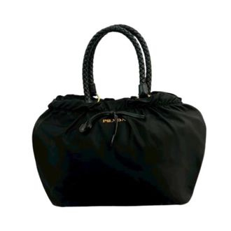Prada Pre-owned Vintage Nylon Handtasche - - Pre-owned - Damen - Schwarzk - ONE SIZE