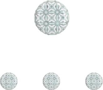 Tognana Teal Teller Dessert 20 cm Made in Italy, Hellblau (Packung mit 4)